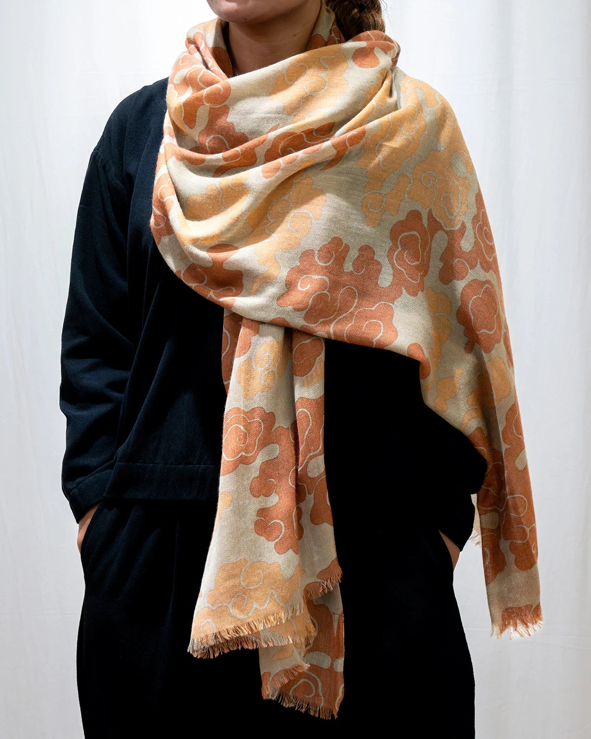 Cloud Collection Wool Scarf – Norbulingka Institute of Tibetan Culture