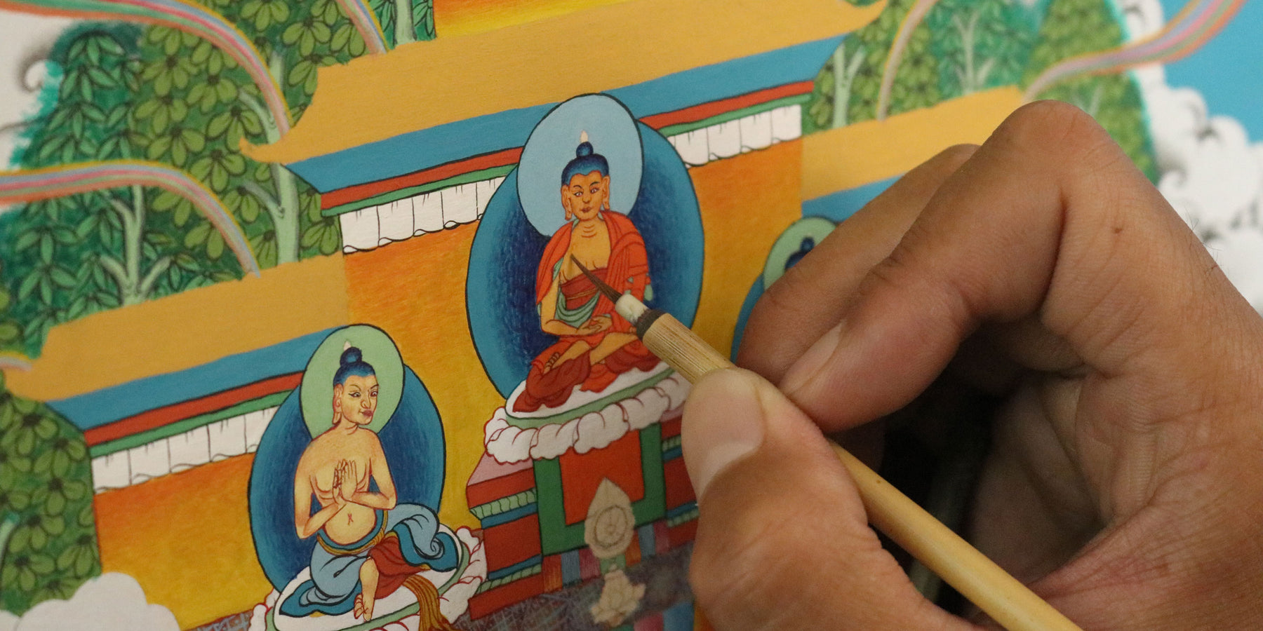 Tibetan Thangka Paintings - Religious Buddhist Art – Norbulingka ...